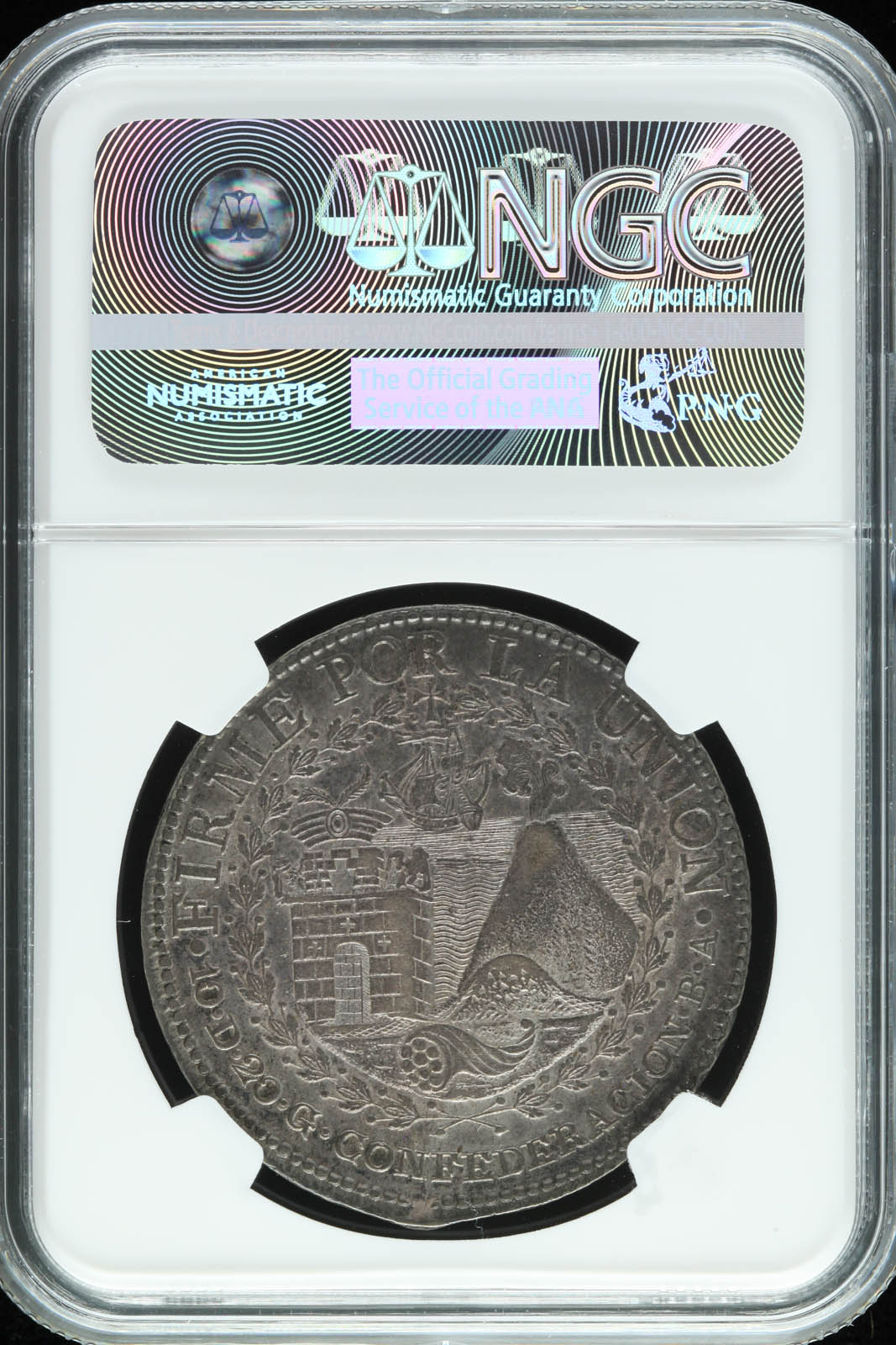 Peru 8 Reales 1838 CUZCO BA NGC AU58 KM0170.4 29366 | World Numismatics LLC