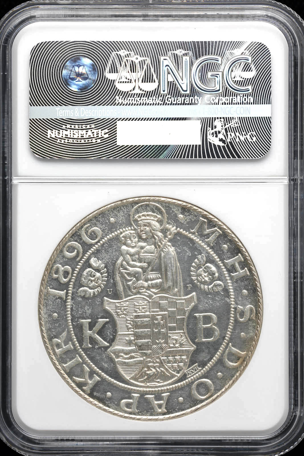 Hungary 1 1/4 Taler 1896 NGC PF64 X UNL 34140 | World Numismatics LLC