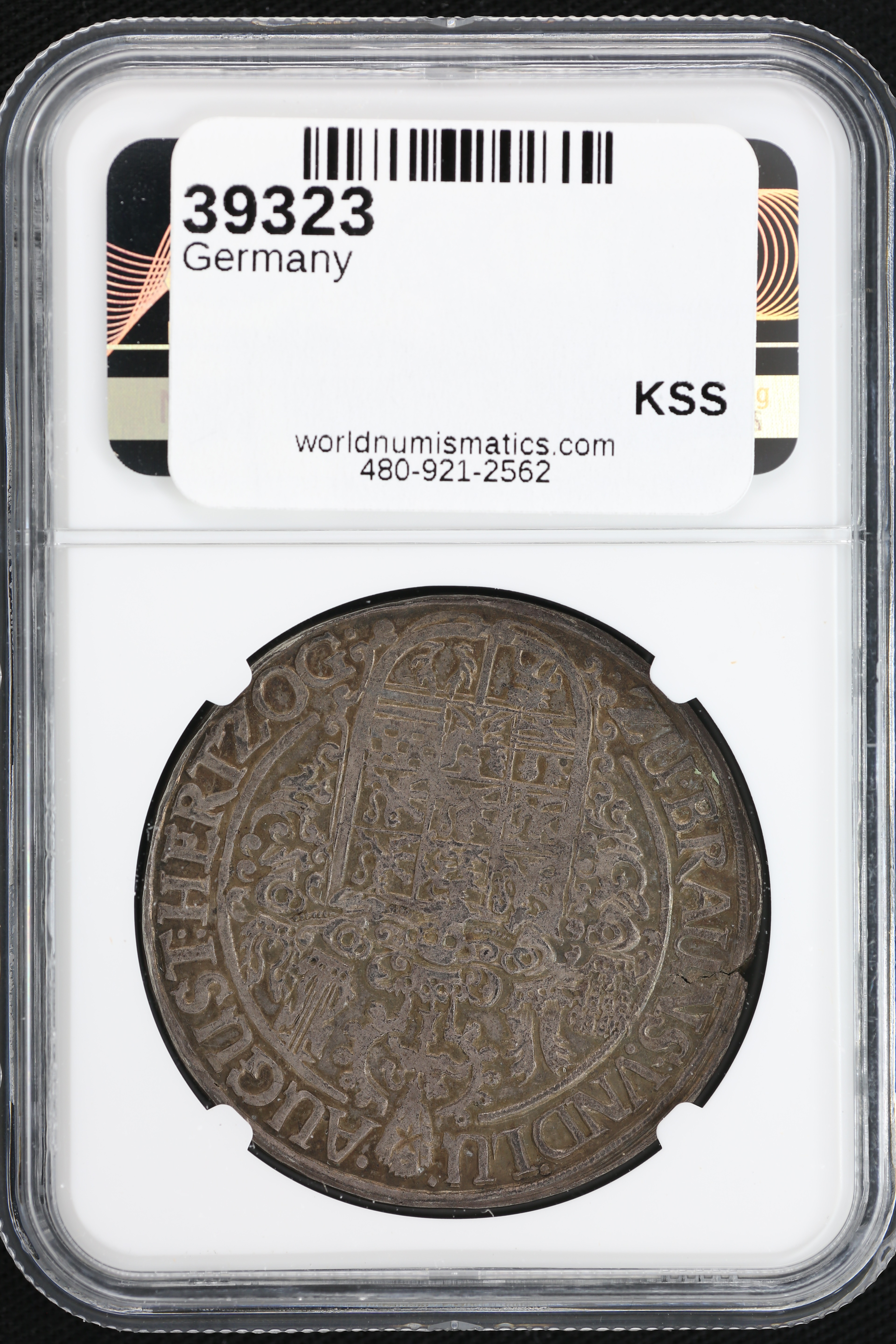 Europe Germany Brunswick-Wolfenbuttel Wildman Taler 1637 HS NGC AU58 ...