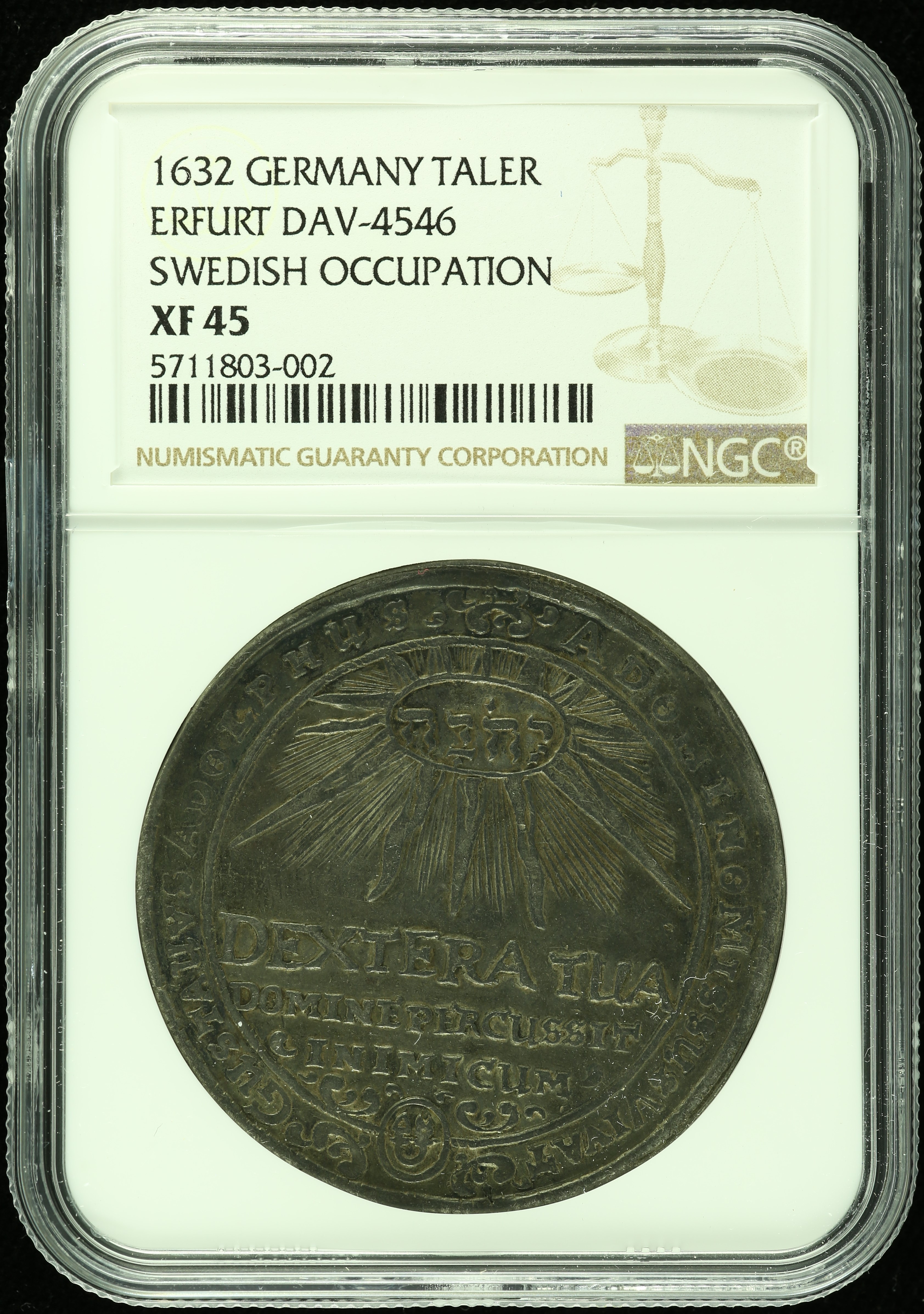 Germany Taler 1632 NGC XF45 0108052 – World Numismatics LLC