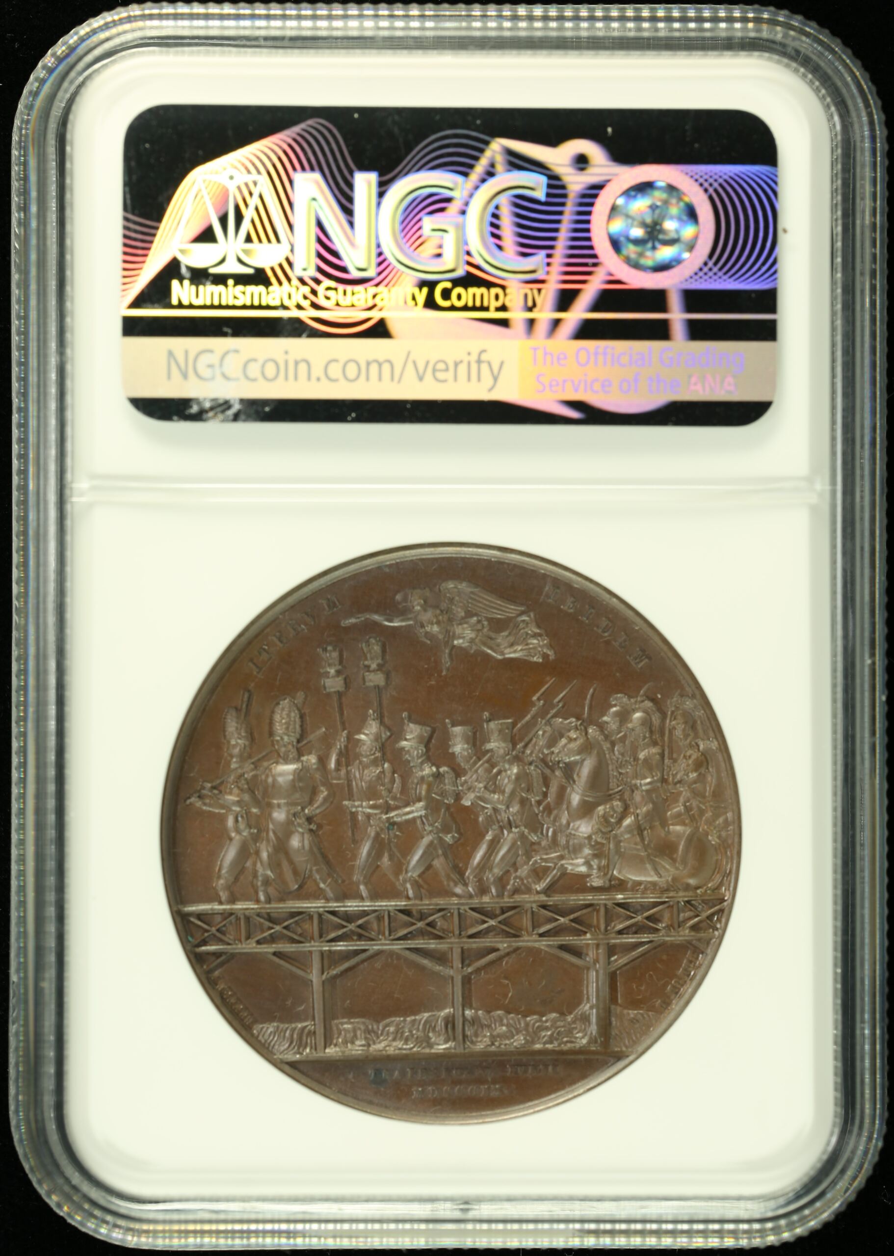 France Battle of Essling Bronze Medal 1809 NGC MS64BN 0134525 | World ...