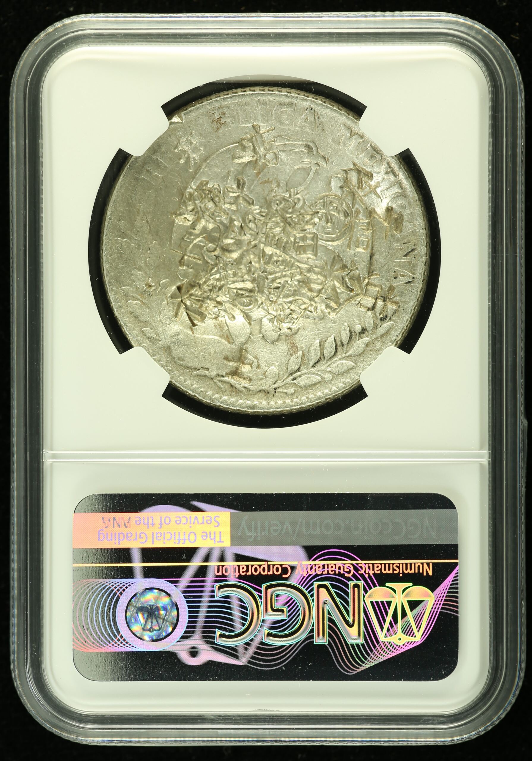 Chopmarked 8 Reales 1861 Go PF NGC CHOPMARKED 0136551 | World ...