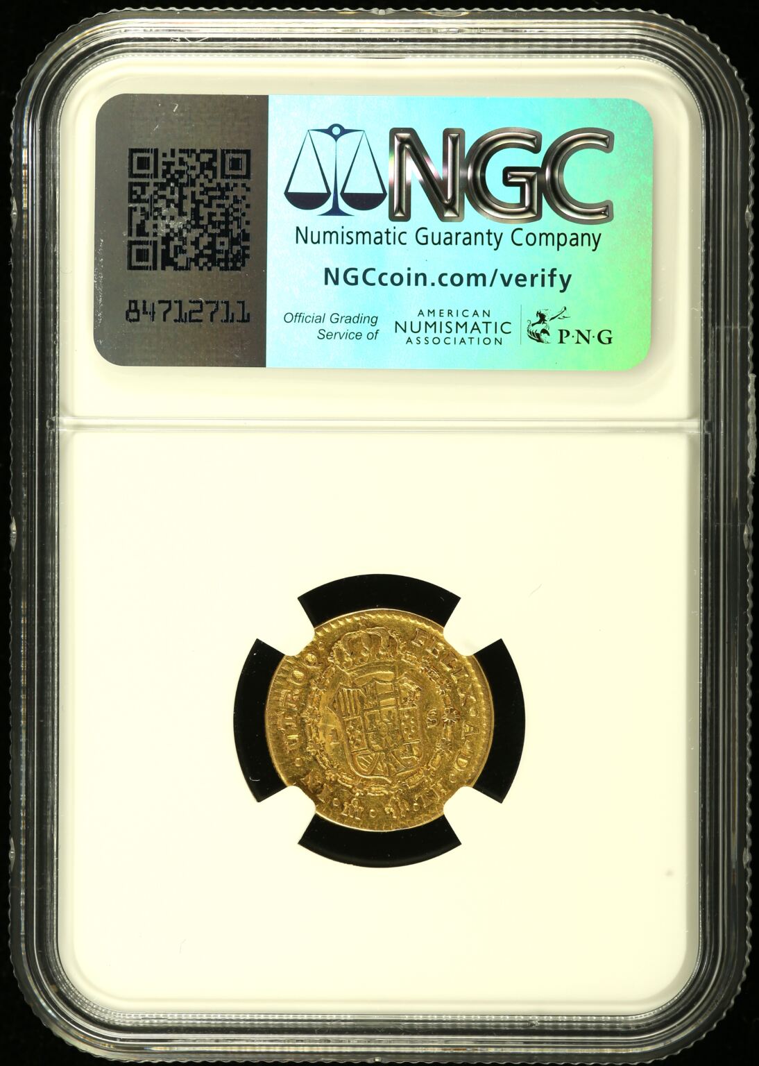 Colonial Gold Escudo 1808 Mo TH NGC VF35 0139084 | World Numismatics LLC